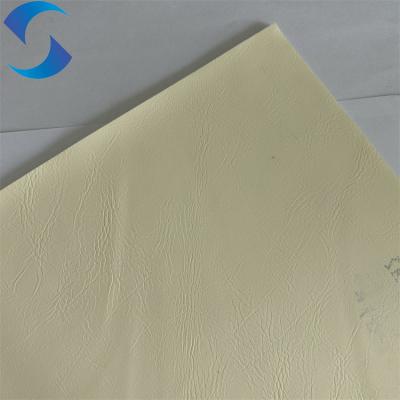 China MOQ 1500 PVC Faux Leather Fabric Cat Paw Embossed Pattern For Belt Distributors for sale