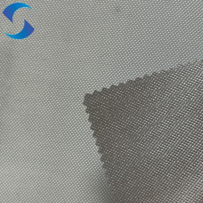 China 2*2 420D White Tent Fabric Flame Retardant With Silver Coated Light Weight for sale
