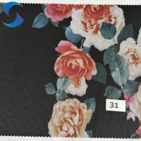 China 155CM Digital Printing Flower Pattern Custom Pattern 600D Oxford Waterproof Polyester Fabric for sale