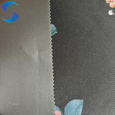 China 155CM Digital Printing Flower Pattern Custom Pattern 600D Oxford Waterproof Polyester Fabric for sale