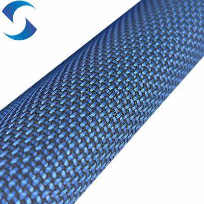China PU-gecoat 58/60 100 Polyester Jacquard Stof 1680D Twee-Ton Kruis Te koop