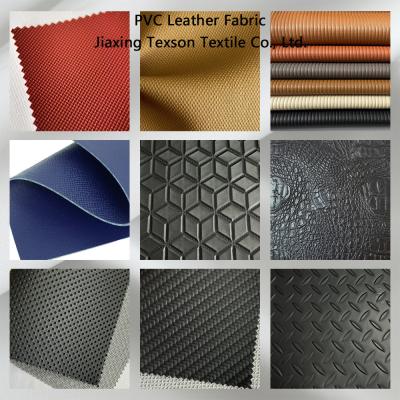 China Abrasion Resistant PVC Artificial Leather Embossed Fabric For Durable And Stylish Performance 3D Emboss Pattern Leather for sale