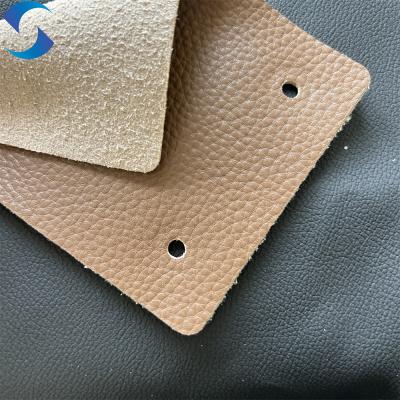 Cina EPU Eco-Friendly Premium Solvent Free Synthetic Leather Soft Durable ECO Vegan Leather Material per borse da mano di lusso in vendita