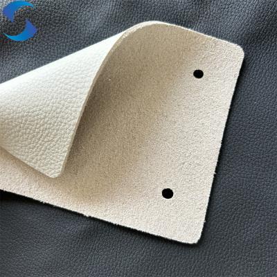 China Automotive EPU Leather Fabric Customized Thickness And Color ECO Leather Fabric for sale
