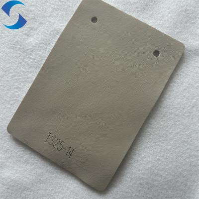 Cina 100% polyester fleece supporto pelle finta Pvc 140/160 larghezza modello di colore personalizzabile 1,3 mm spessore sostenibile in vendita
