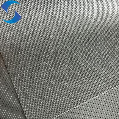China 3D Woven Texture PVC Leather Fabric with 0.8mm Thickness and 100% Polyester Knitting for Durable and Versatile Use for sale
