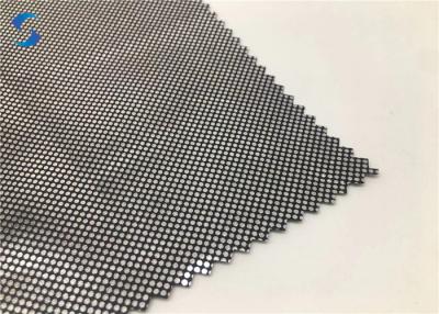 China Plain Dyed 55gsm 210T Polyester Taffeta Fabric Silver Coated for sale