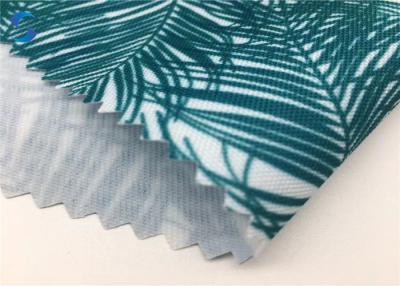 China Printed 300gsm 300X300D Polyester Bag Fabric PEVA Coated for sale