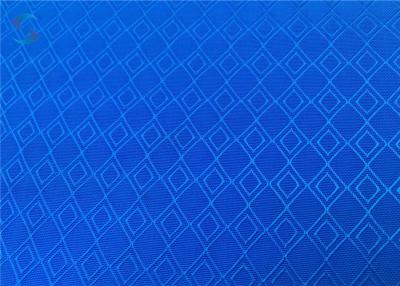 China Waterproof Fabric Durable 210D 600D Diamond Dobby Oxford Polyester Repellent Outdoor Fabric for sale