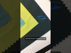 40d waterproof  pu coated nylon fabric for clothes