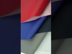 PVC leather with knitting backing material