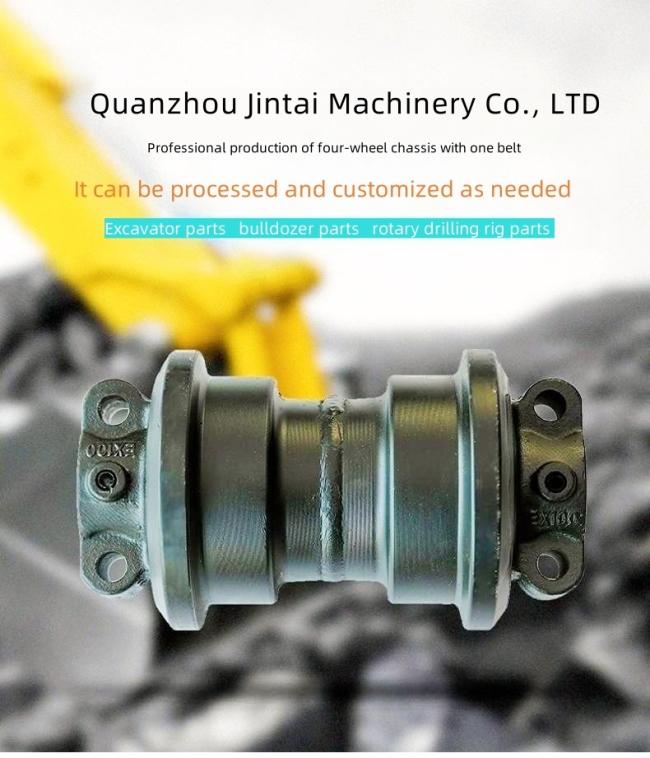 Technical drawing of EX100 Track Roller dimensions