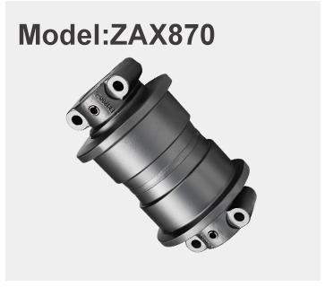 China Factory Price ZAX870 Lug-Pattern Excavator Track Roller Bottom Roller for 87-Ton Hitachi ZAX870-Series for sale