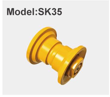 Китай Фабричная цена SK35 Lug-Pattern Excavator Track Roller Bottom Roller для 3,5-тонного Kobelco SK35-серии продается