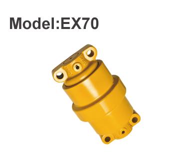 China Factory Price EX70 Lug-Pattern Excavator Track Roller Bottom Roller for 7-Ton Hitachi EX70-Series for sale