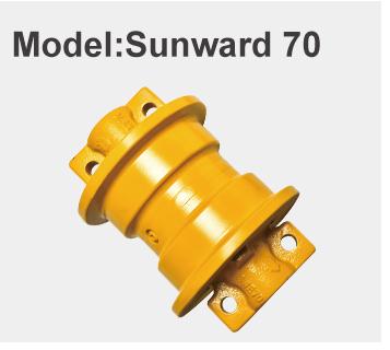 Китай Заводская цена Sunward 70 рисунок проушины ролик гусеницы экскаватора нижний ролик SW70-30-00010 продается