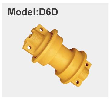 Китай Заводская цена D6D, рисунок проушины, ролик гусеницы экскаватора, нижний ролик 8E-1847 / CR5535 – Точная посадка для бульдозеров Caterpillar D6D, D6E, D6G продается