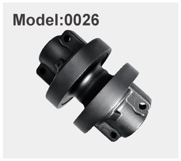 China Factory Price 0026 Lug Pattern Excavator Track Roller Bottom Roller for sale