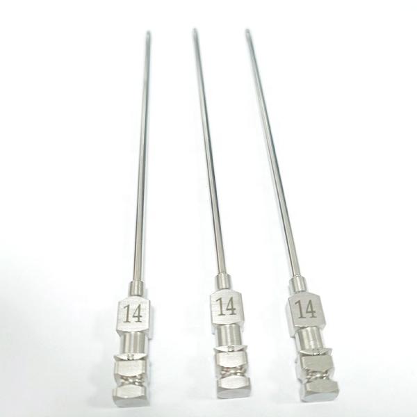 Quality Medical Grade Custom Reusable Luer Lock Hub Stainless Steel Veterinary Needle for sale
