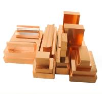 China High Precision CNC Copper Components with ±0.002mm Tolerance and HRC58-64 Hardness for Tool & Mold Applications for sale