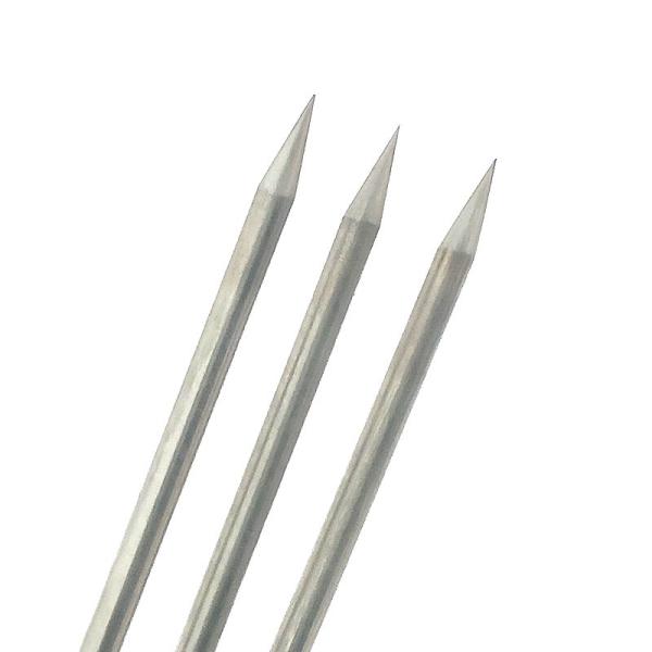 Quality Stainless Steel Sharp Needles Solid Rod Metal Needles With Solid Wire Point for sale