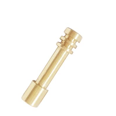 Quality Precision CNC Machining Connection Shaft Copper Pin Metal Parts Customized for sale