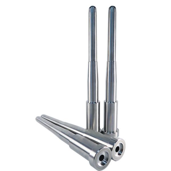 Quality Custom CNC Machining Parts Collapsible Core Helical Spindle Nozzle and Sprue for sale