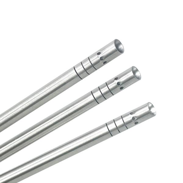Quality Stainless Steel Laparoscopic Suction Irrigation Cannula With Holes For Medical for sale
