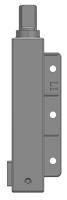 China Custom 120 Degree High Temperature Buffer Damper Hinge for Cooking Range 20-60kgf.cm for sale