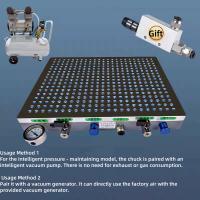 China Custom Grid Vacuum Table Vacuum Chuck Systems For Workpiece Processing for sale