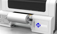 China Smooth Automatic Mini UV AB Film Roller Printer for sale