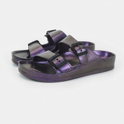 Cina Cinghia doppia delle signore EVA Double Buckle Sandals With di signora Flexible Size 8 in vendita