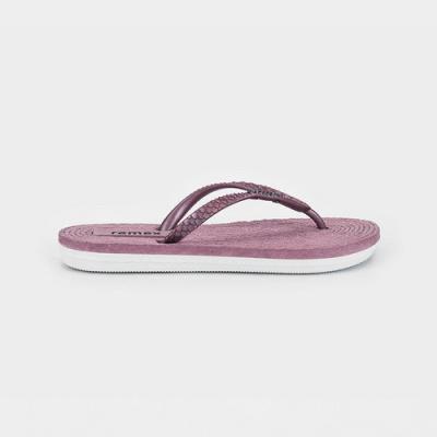 China Vrouwen van water de Bestand EVA Thick Sole Flip Flops met Stoffenriem Te koop