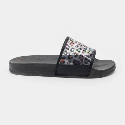 China EVA Womens Summer Slide Sandals, de Vlakke Dia Sandals van Transparante Hogere Vrouwen Te koop