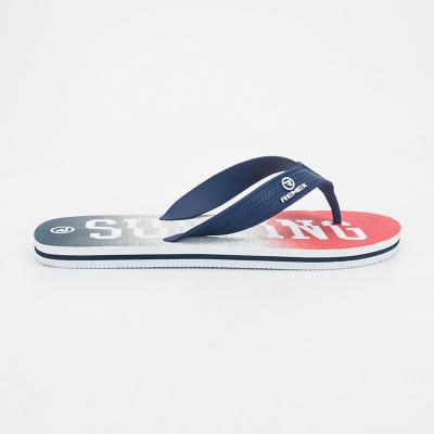 China Riem Flip Flops With EVA Sole van pvc van mensen de Lichtgewicht Zwarte Dunne Te koop