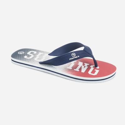 China Riem Flip Flops With EVA Sole van pvc van mensen de Lichtgewicht Zwarte Dunne Te koop
