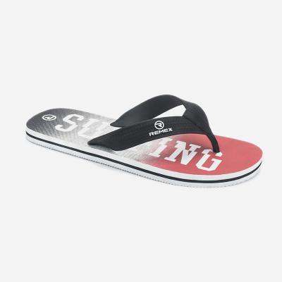 China Riem Flip Flops With EVA Sole van pvc van mensen de Lichtgewicht Zwarte Dunne Te koop