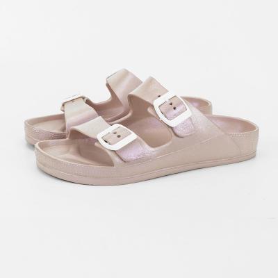 Cina Cinghia doppia delle signore EVA Double Buckle Sandals With di signora Flexible Size 8 in vendita