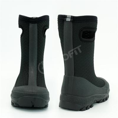 Cina Gli stivali di gomma caldi delle donne di BSCI, stivali di pioggia resistenti chimici del neoprene dei bambini in vendita