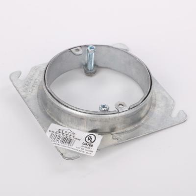 China UL Listed Galvanized Steel outlet box mud ring one gang to three gang axwill for sale