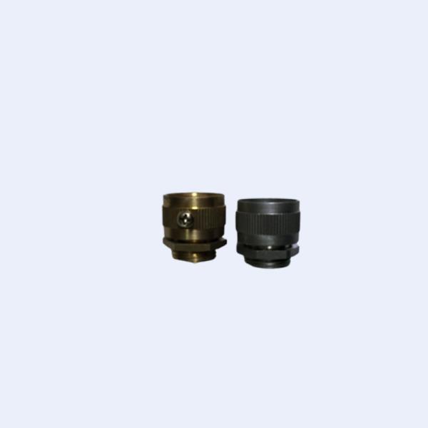 Brass Nickle Plate Flexible Conduit Adaptor Screw Female Male Thread