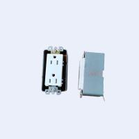 China Self Adjusting PreFab Ring Electrical Switch Socket Bracket 14 AWG Cable UL Listed for sale