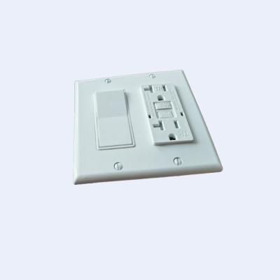 China 2 Gang Wall Switch Conduit Junction Box Plaster Ring 1/2