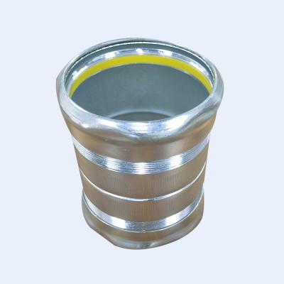 China UL Listed Steel Locknut EMT Pipe Fittings Zinc Plated With 1/4-16