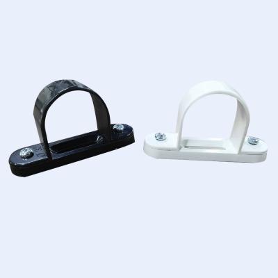 China PVC Cable Conduit Terminal Gang Box Space Bar Saddle Black White for sale