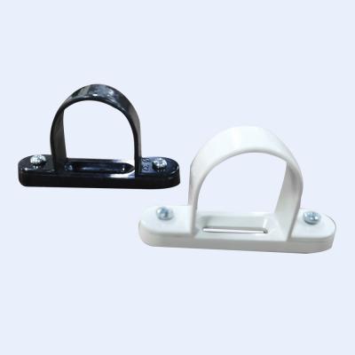 China PVC Cable Conduit Terminal Gang Box Space Bar Saddle Black White for sale