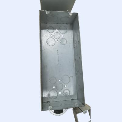 China 1.60mm Thickness Multi Gang Boxes Steel Coil Zinc Coated 1/2" 3/4" 1" K'O' for sale