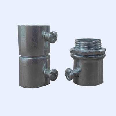 China 1" galvanisiertes ELEKTROEMT Conduit Connector Two schraubt örtlich festgelegtes zu verkaufen