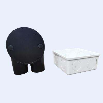 China Null Weisen-Anschlusskasten UPVC 20mm des Halogen-1 für PVC-Rohr-niedrigen Rauch zu verkaufen