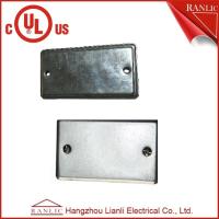 China UL Listed 5x5 Inch Rectangular Electrical Outlet Box Cover Weatherproof 1.60mm Steel for sale